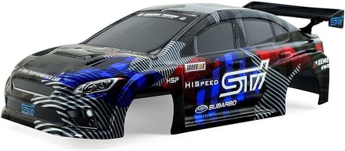 HSP RC Car Body Shell Subaru STI Fits HSP, Maverick Strada 1/10 Scale ...