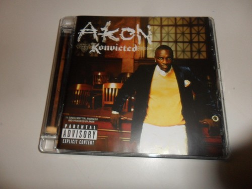 AKON Konvicted CD ALBUM 12T ( Eminem - Styles P - Snoop Dogg ) | eBay