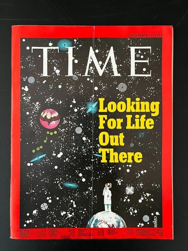 Time Magazine December 13, 1971 - Looking For Life Out There - NO LABEL ...