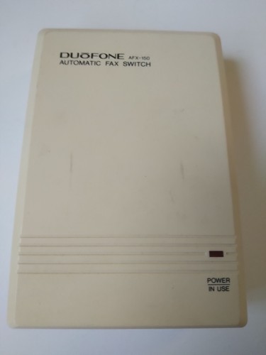 Vintage Duofone AFX-150 Model: 43-1240 Automatic Fax Switch | eBay