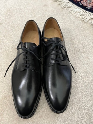 New Bally Black Scribe Goodyear Welted Size 7 UK/8US Made in ...