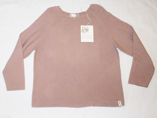 New HENRY CHRIST Knit Sweater Women's XS X-SMALL Pink Mauve Cotton | eBay