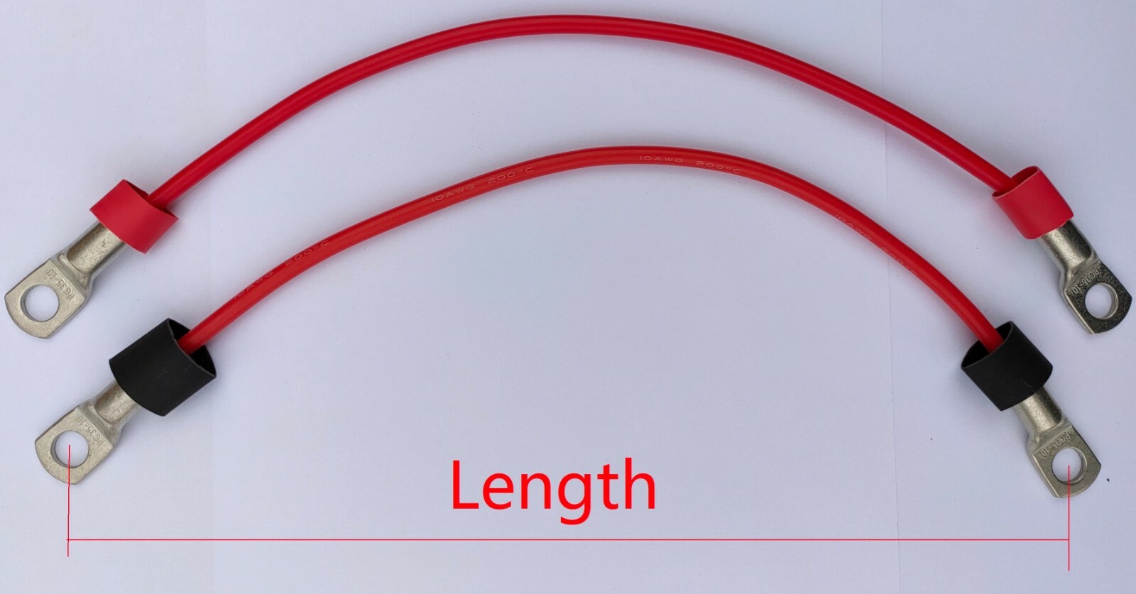 4 to 0 B&S Battery Link Cable(1 pair). Customized length, terminal ...