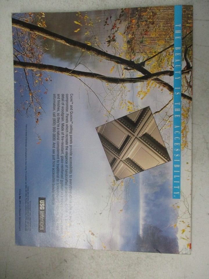 PROGRESSIVE ARCHITECTURE MAGAZINE AUGUST 1994 LLOYDS OF LONDON LE ...