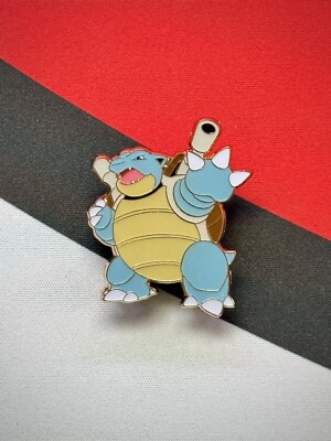 Blastoise GX Pin Collection Box Metal Enamel Pin 2019 Pokemon TCG | eBay