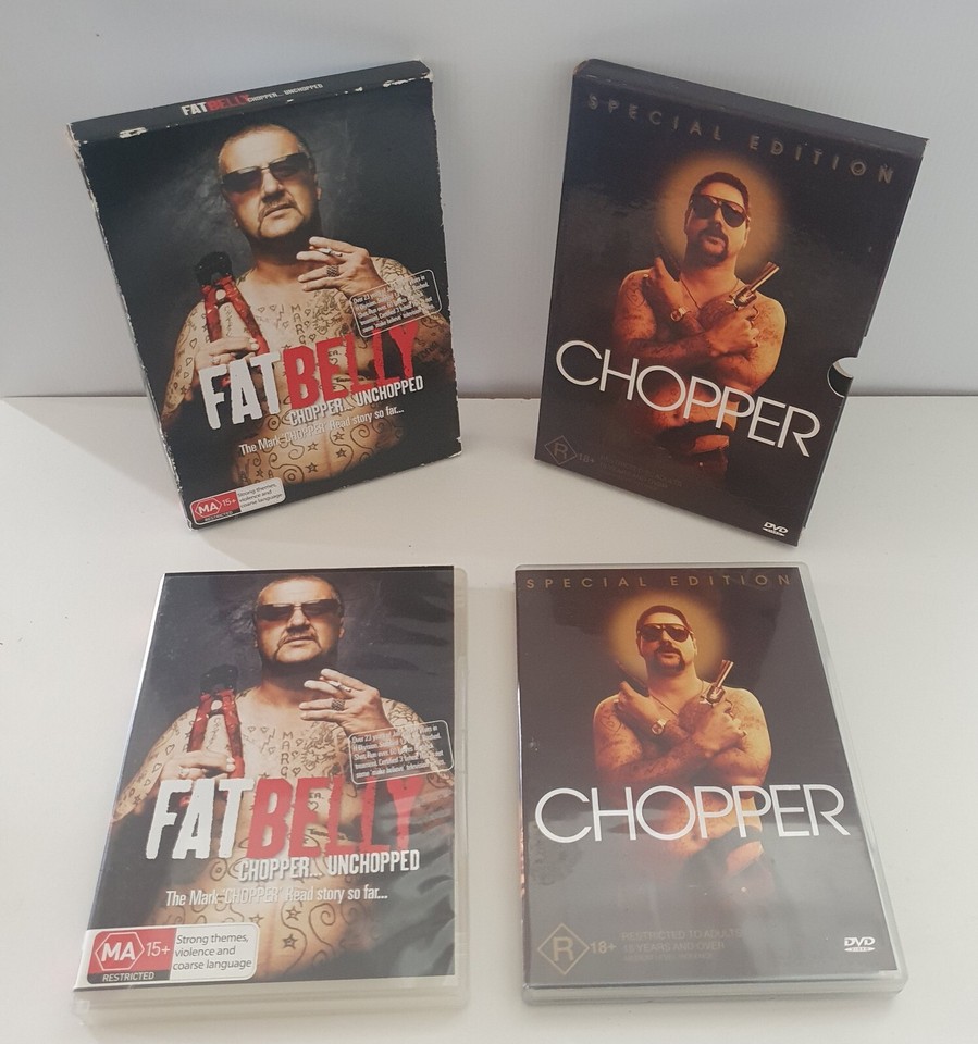Chopper & Fat Belly Chopper Unchopped DVDs R4 Special Edition | eBay