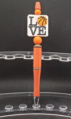 Handmade Basketball Beaded Pen – Gift for Coaches & Athletes - (B2G1 ...