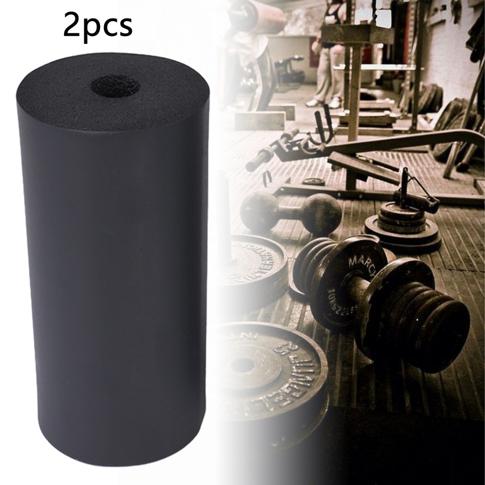 Foot Foam Pads Pad Roller Foam High Quality 2pcs Black For Leg ...