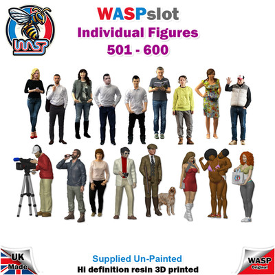 Figures 501 to 600 - 1/32 scale, WASPslot, scenery, spectator ...