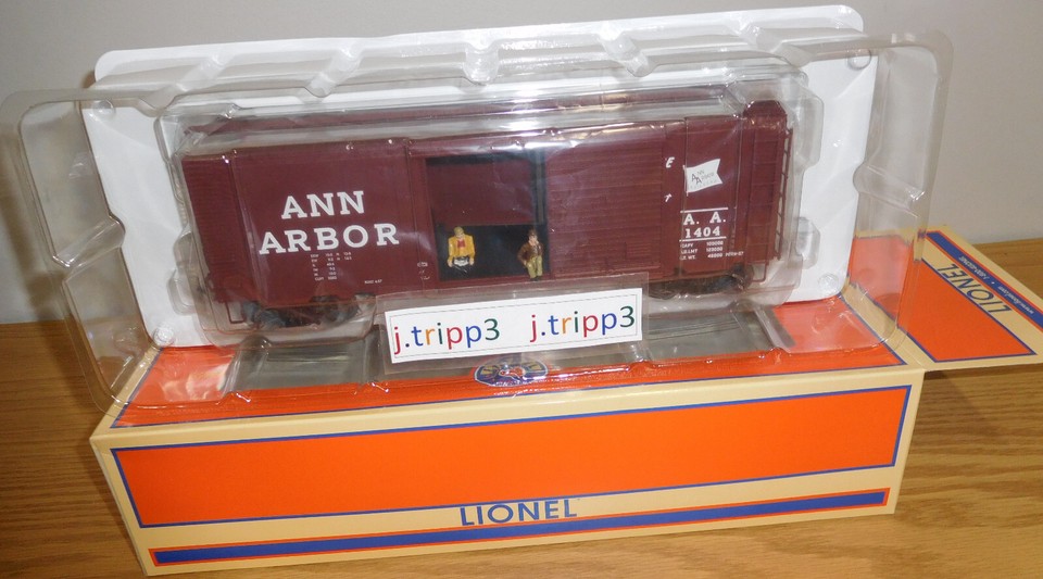 Lionel 2326250 Ann Arbor Michigan Hobo Camp Sounds Boxcar O Scale Train ...