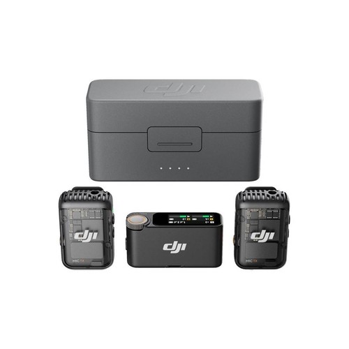DJI Mic 2 Wireless Microphone (2 Tx + 1 Rx + Charging Case ...