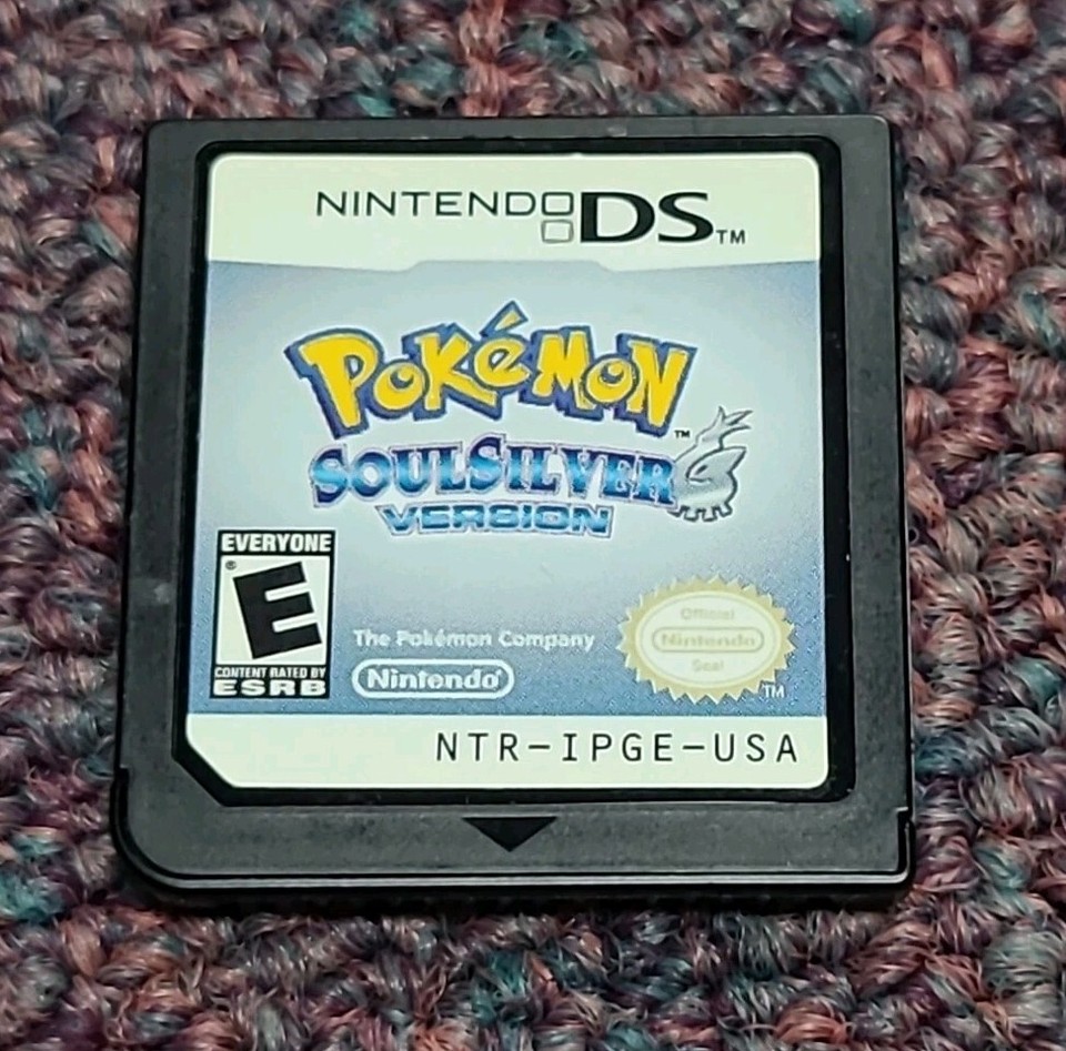 Pokemon SoulSilver Version Pokewalker Big Box Nintendo DS (Authentic ...