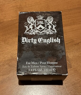 Dirty English by Juicy Couture Cologne for Men 3.4 oz NIB 98691045448| eBay