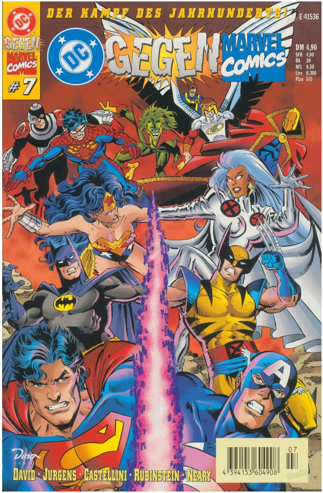 DC gegen Marvel Comics Nr. 7 - Dino 1996 - 2001 Zustand 1 | eBay