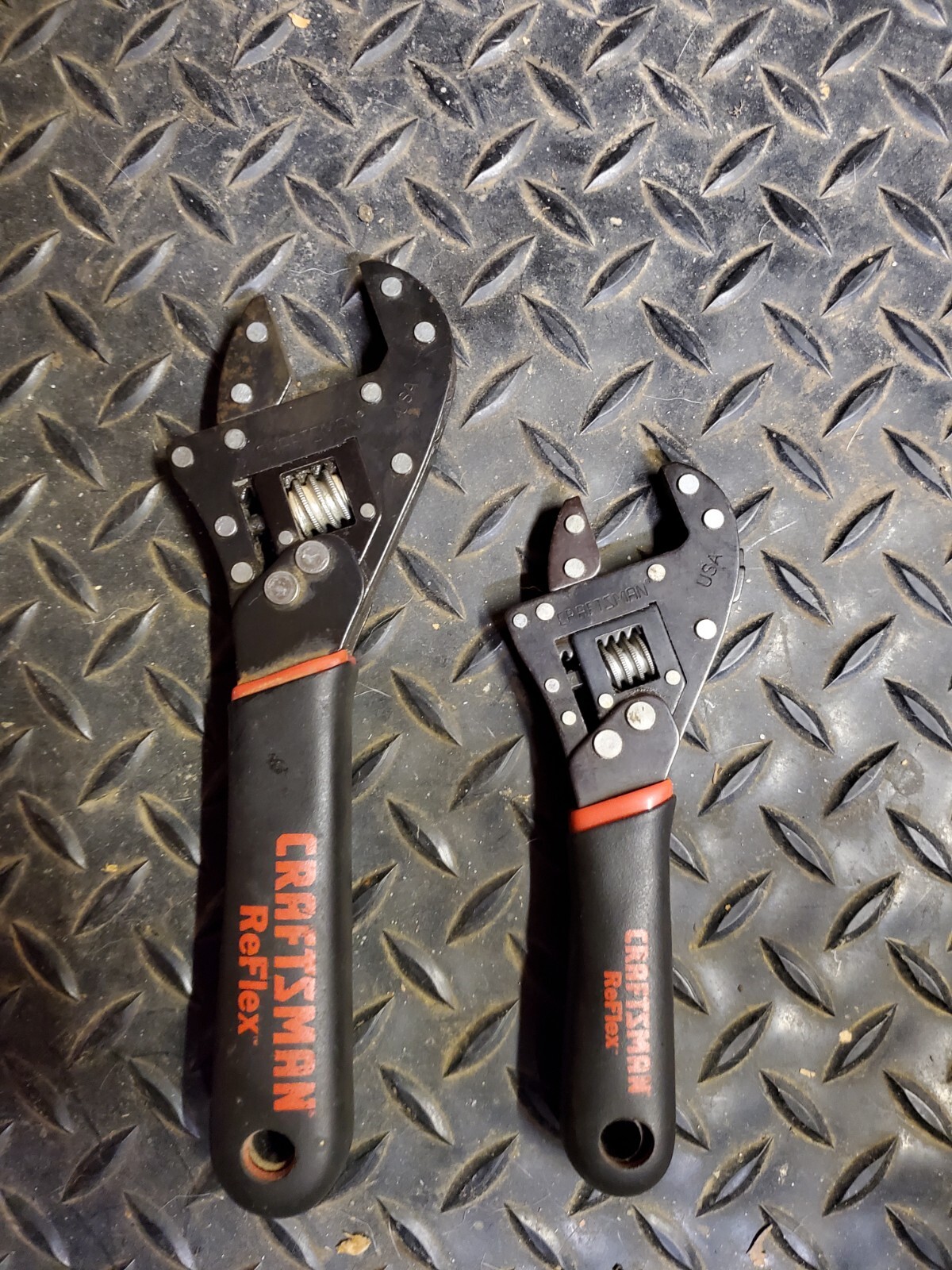 Craftsman USA 2 Pc. Reflex 45782 & 45781 8” & 6” Adjustable Wrench Set | eBay