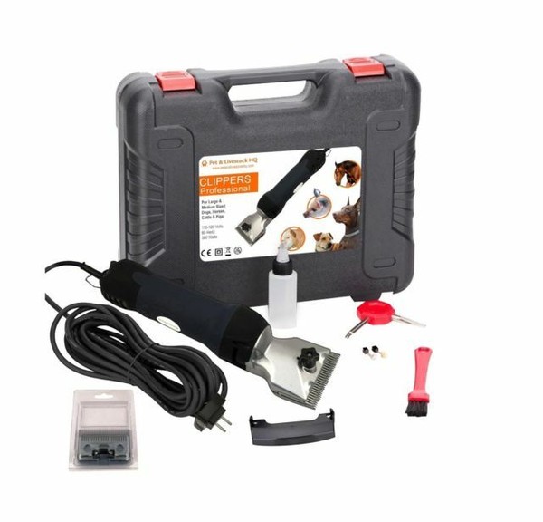 Pet Livestock HQ 380w Professional Dog Grooming Clippers Kit Large ...