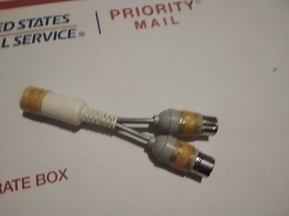 Vintage I-4 2-3 4000 Mike Cables Connectors 2 Lot Preowned Good ...