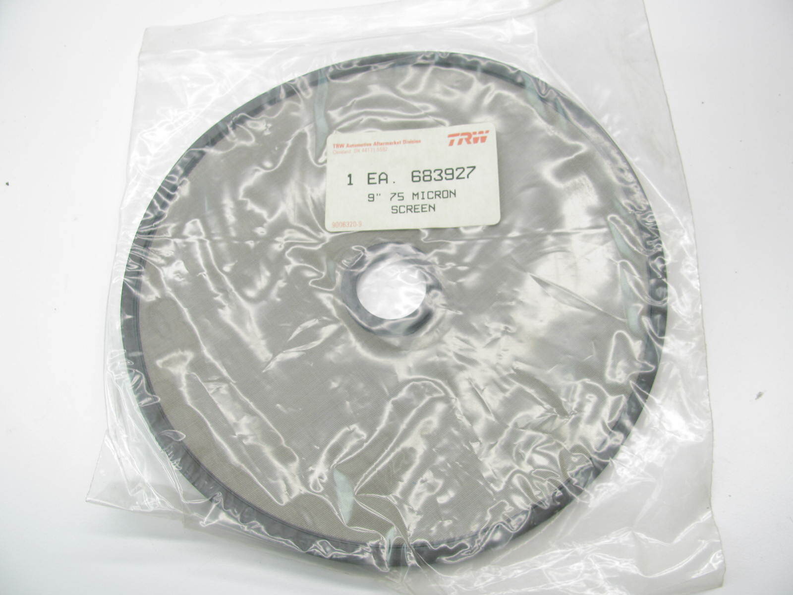 TRW 683927 Replacement Oberg Filter Screen Element - 9" Diameter 75 ...