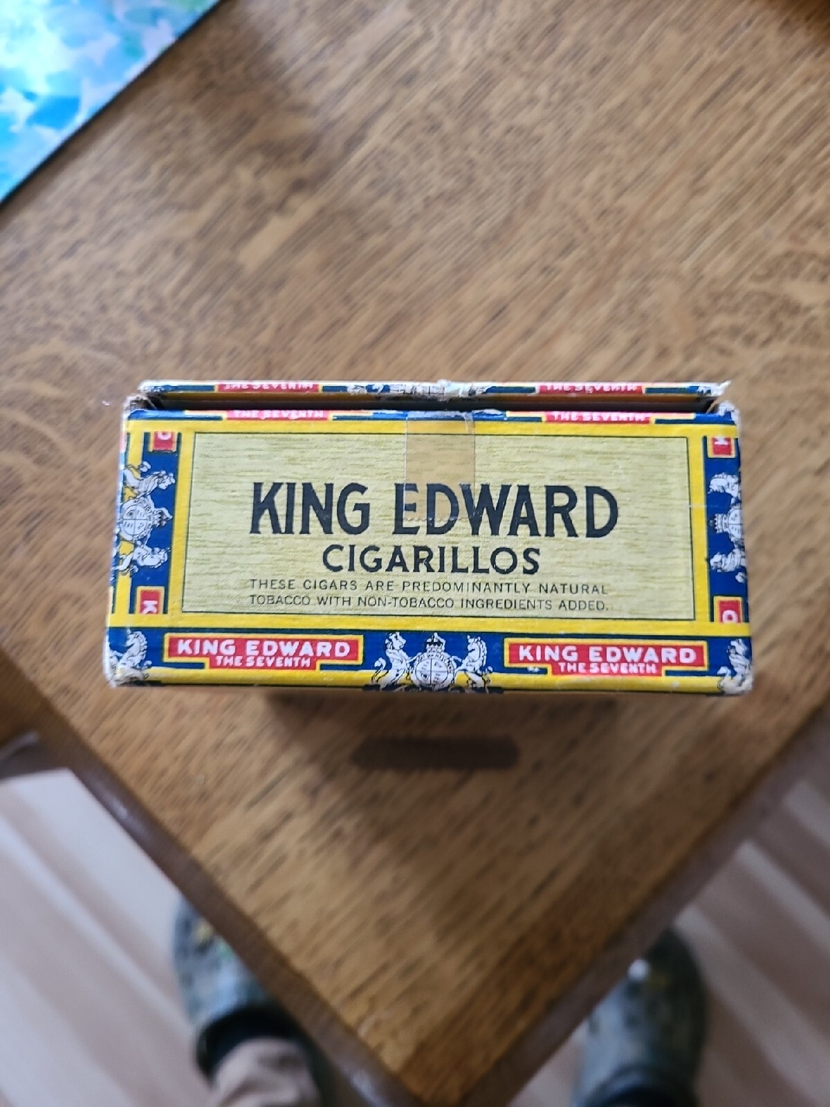 Vintage Small Cigar Box King Edwards Cigarillos A Swisher Product! | eBay