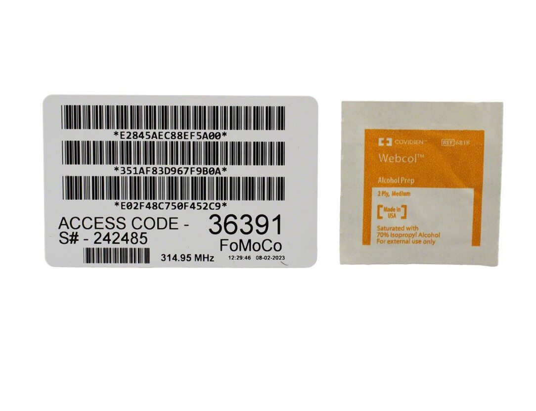 Keyless Security Entry Number Digit Keypad For Vehicles w/o Factory ...