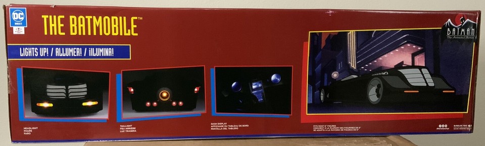 McFarlane Toys DC Direct Batman: The Animated Series Large Batmobile ...