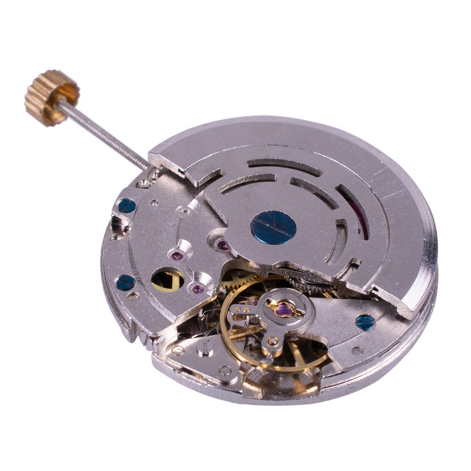 New Silver Automatic Date Movement For DG2813 Clone Asian 2813 | eBay