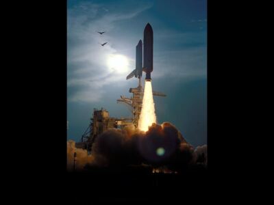 STS-64 Launch - Historic NASA Photo - 24" x 30" Photo Print | eBay