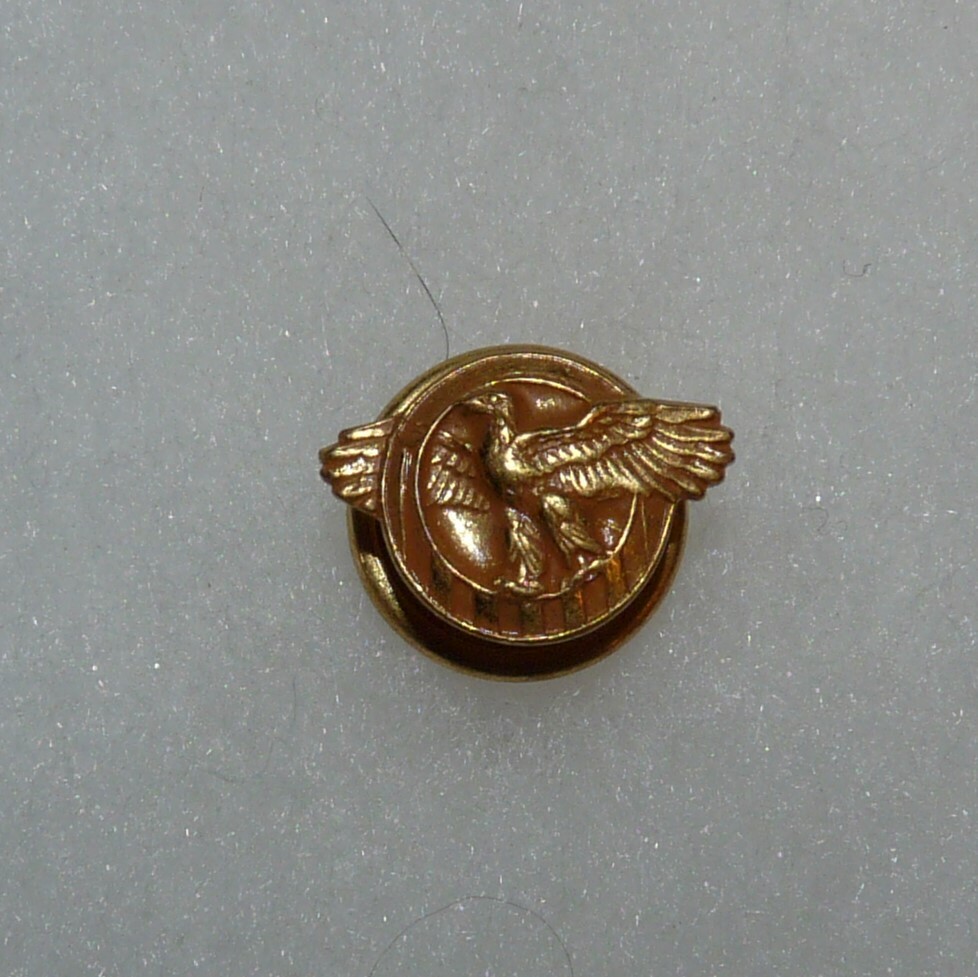 WW2 USA Ruptured Duck Honorable Discharge Gilt Buttonhole Pin ...