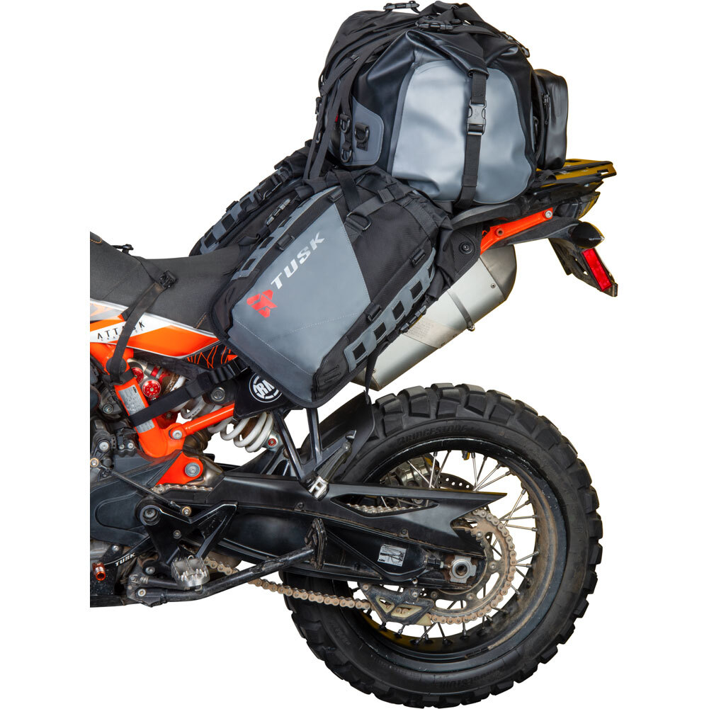 Tusk Highland X2 Rackless Luggage System For KTM 990 Adventure 2007 ...