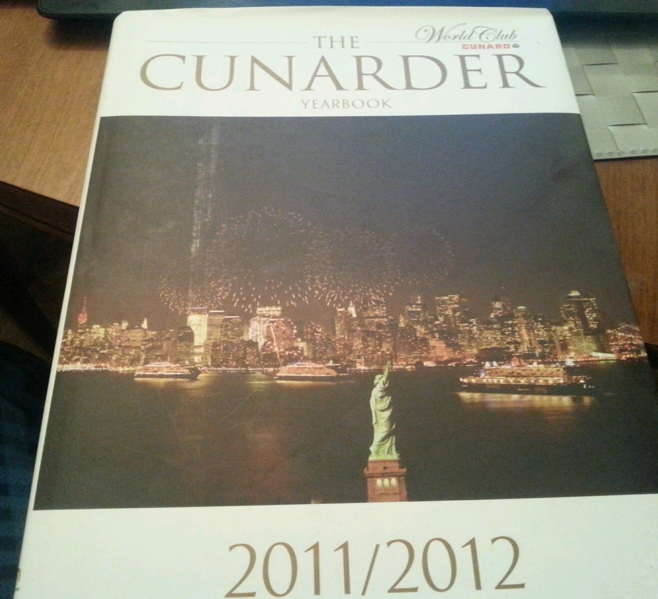 The Cunarder Yearbook 2011/2012 Cunard Cruise Book | eBay Australia