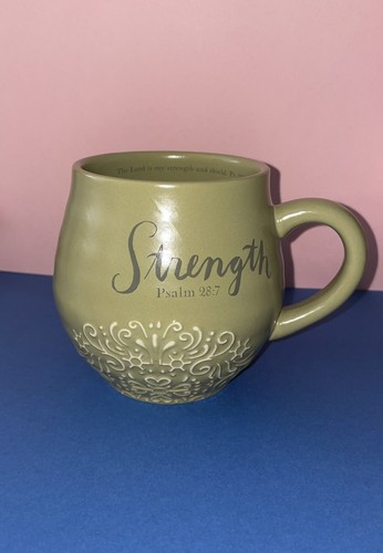 Dayspring The Lord Is My STRENGTH and My Shield Psalms 28:7 14oz Coffee ...