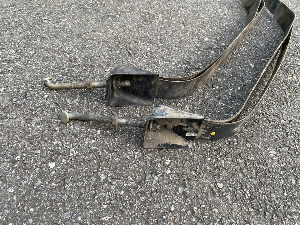 1979-83 Datsun 280ZX Fuel Tank Straps Pair Gas Tank Mount Brackets | eBay