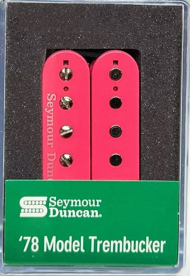 Seymour Duncan '78 Model Trembucker - Neon Pink | eBay