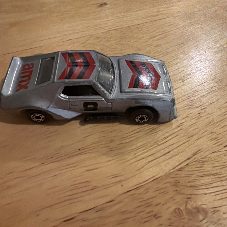 Vintage Matchbox 19 Gray AMX Pro-Stocker 1/64Diecast AMC Javelin LOOSE ...