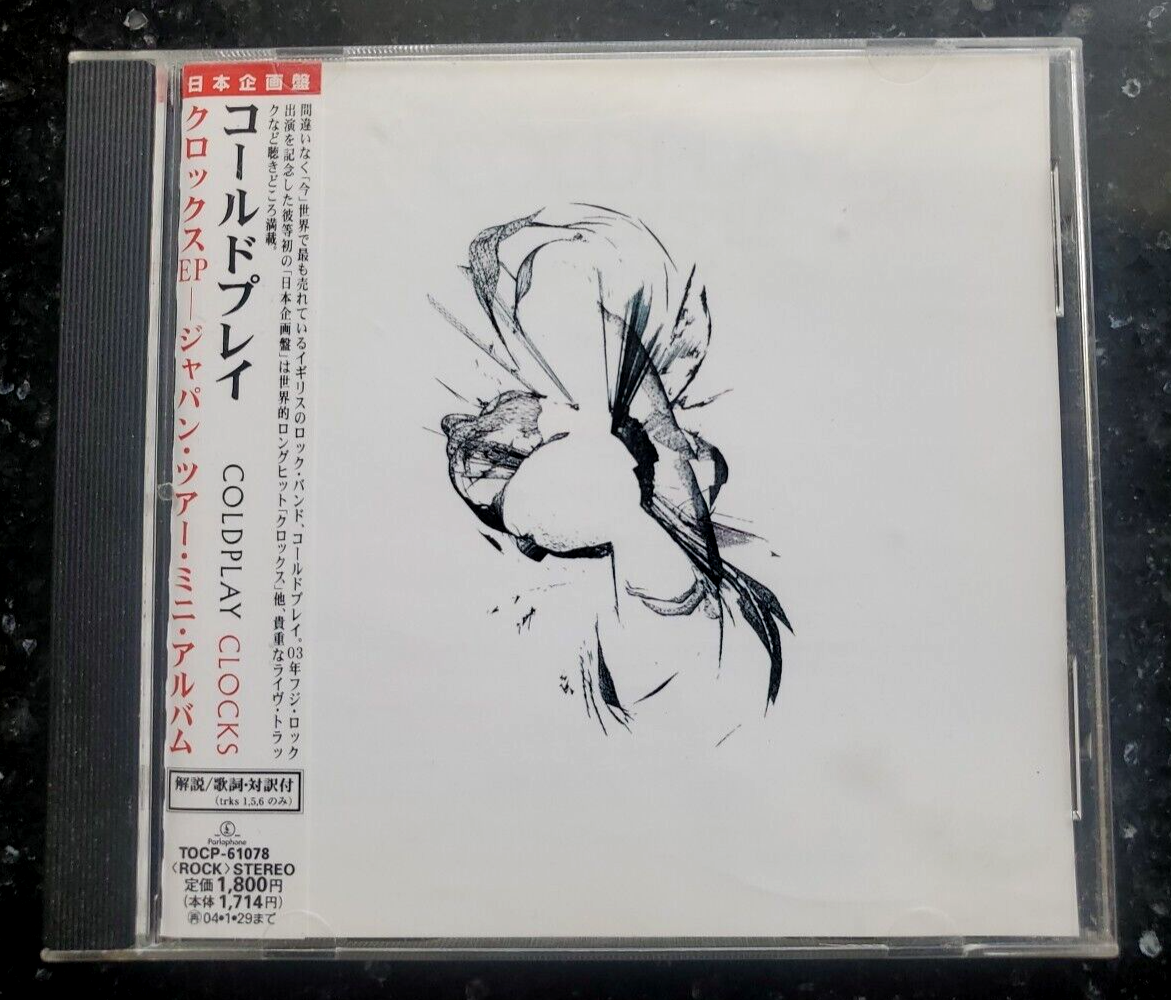 Clocks [Japan EP] [EP] by Coldplay (CD, Jul-2003, Toshiba Emi) for sale ...