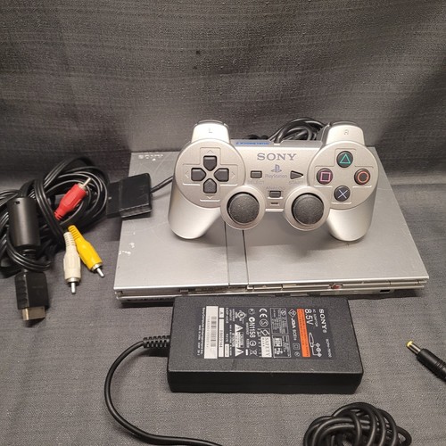 Sony PlayStation 2 PS2 Slim Limited Edition Silver Console System #1 | eBay