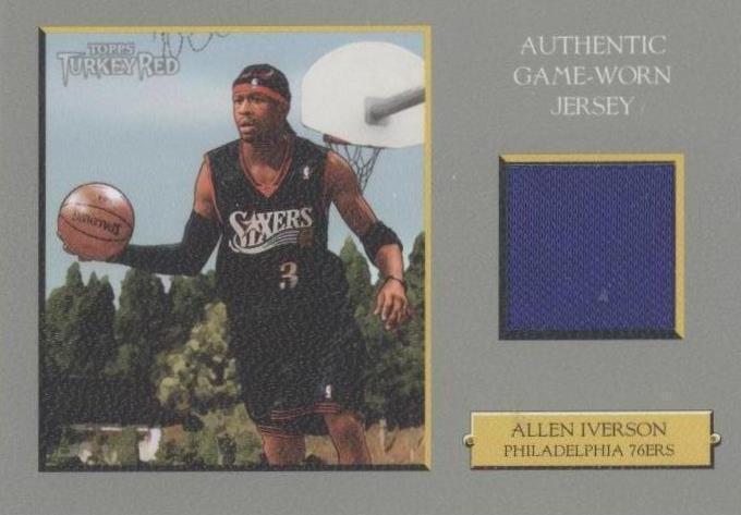 2006-07 Topps Turkey Red - Relics Allen Iverson #TRR-AI (MEM) for sale ...