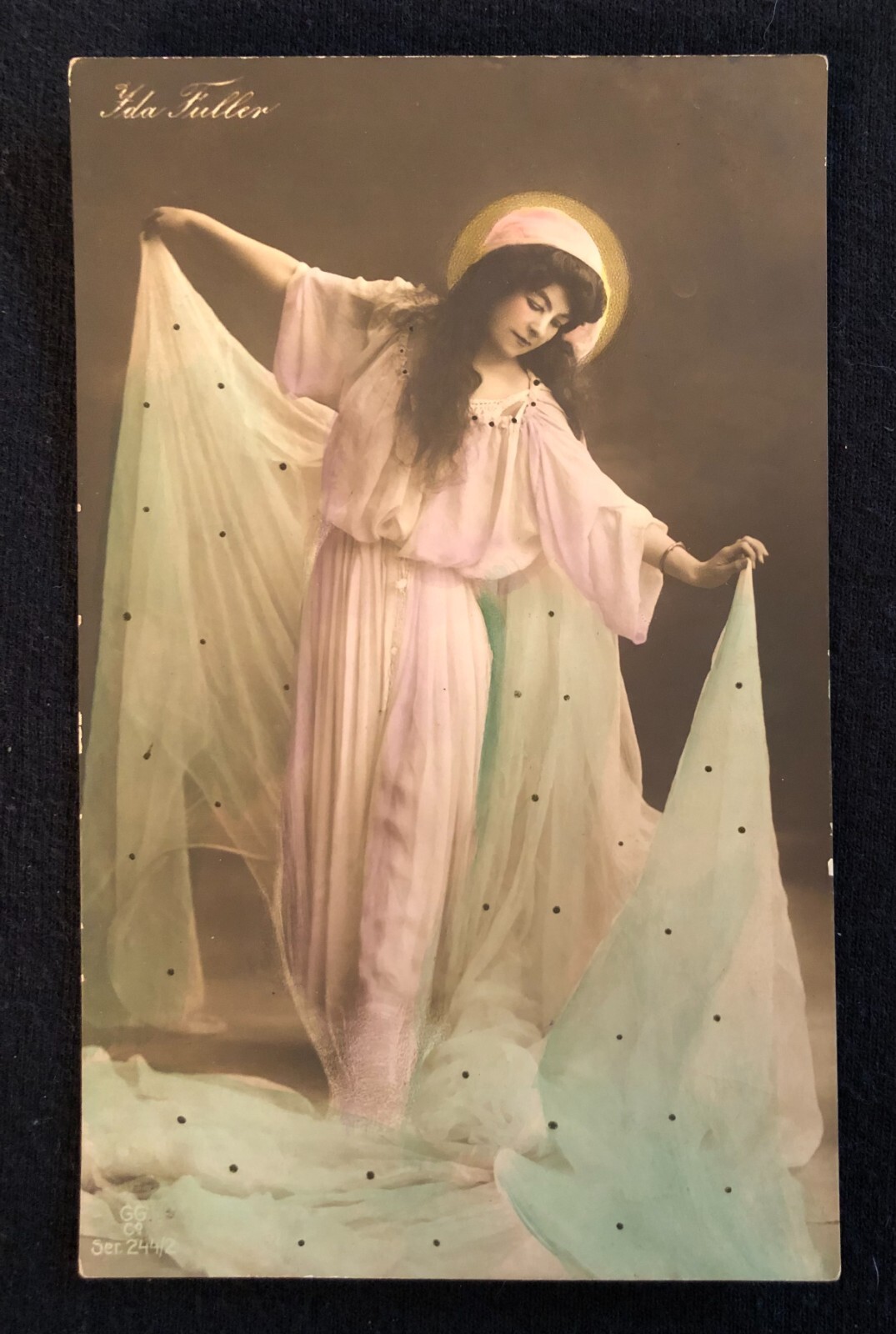 Ida Fuller Theater Star Early 1900's Beautiful Lady Color Photo Post ...