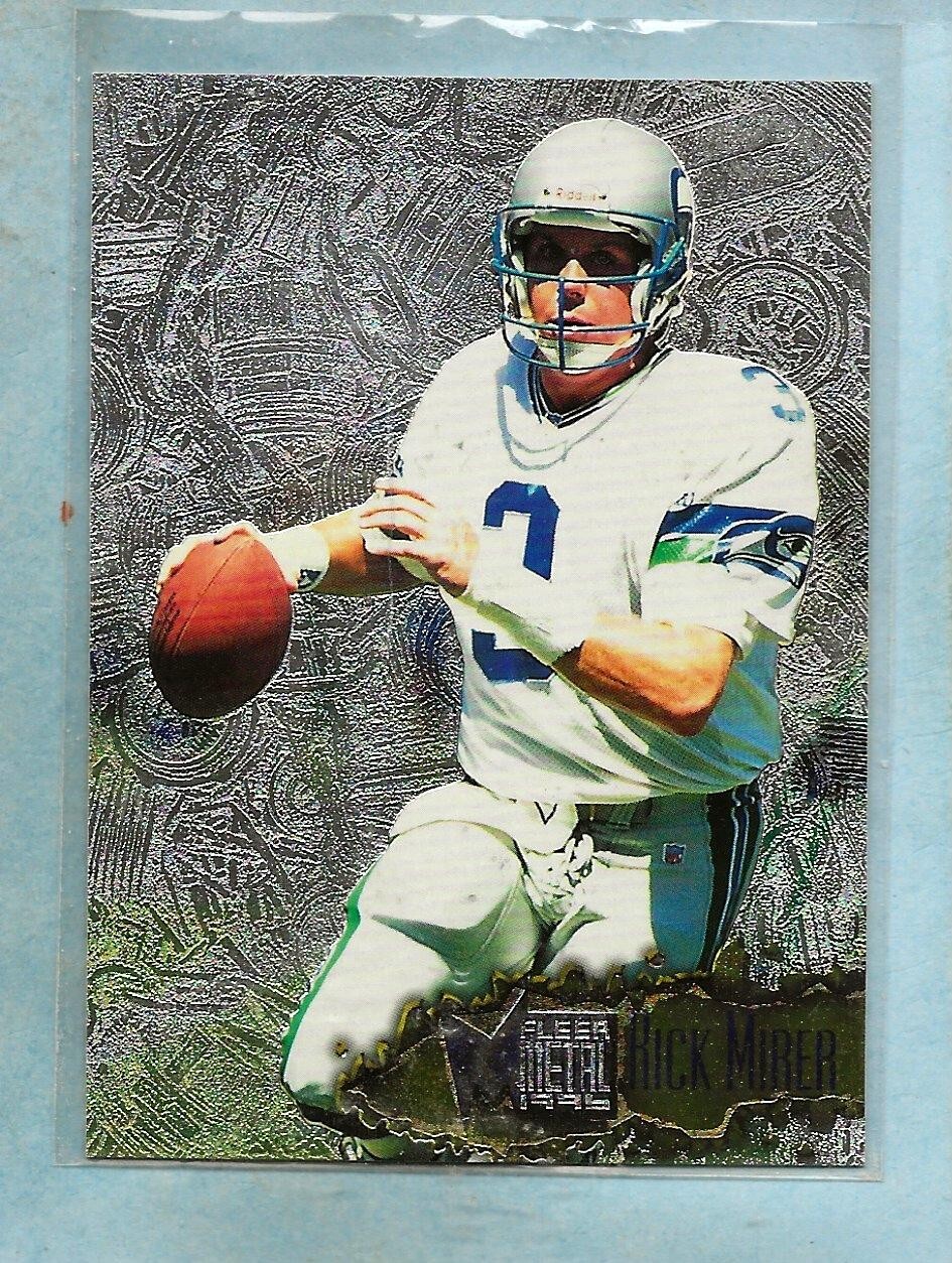 RICK MIRER - 1996 Fleer Metal - #114 - Seahawks - Comb. Shipping - #1 ...