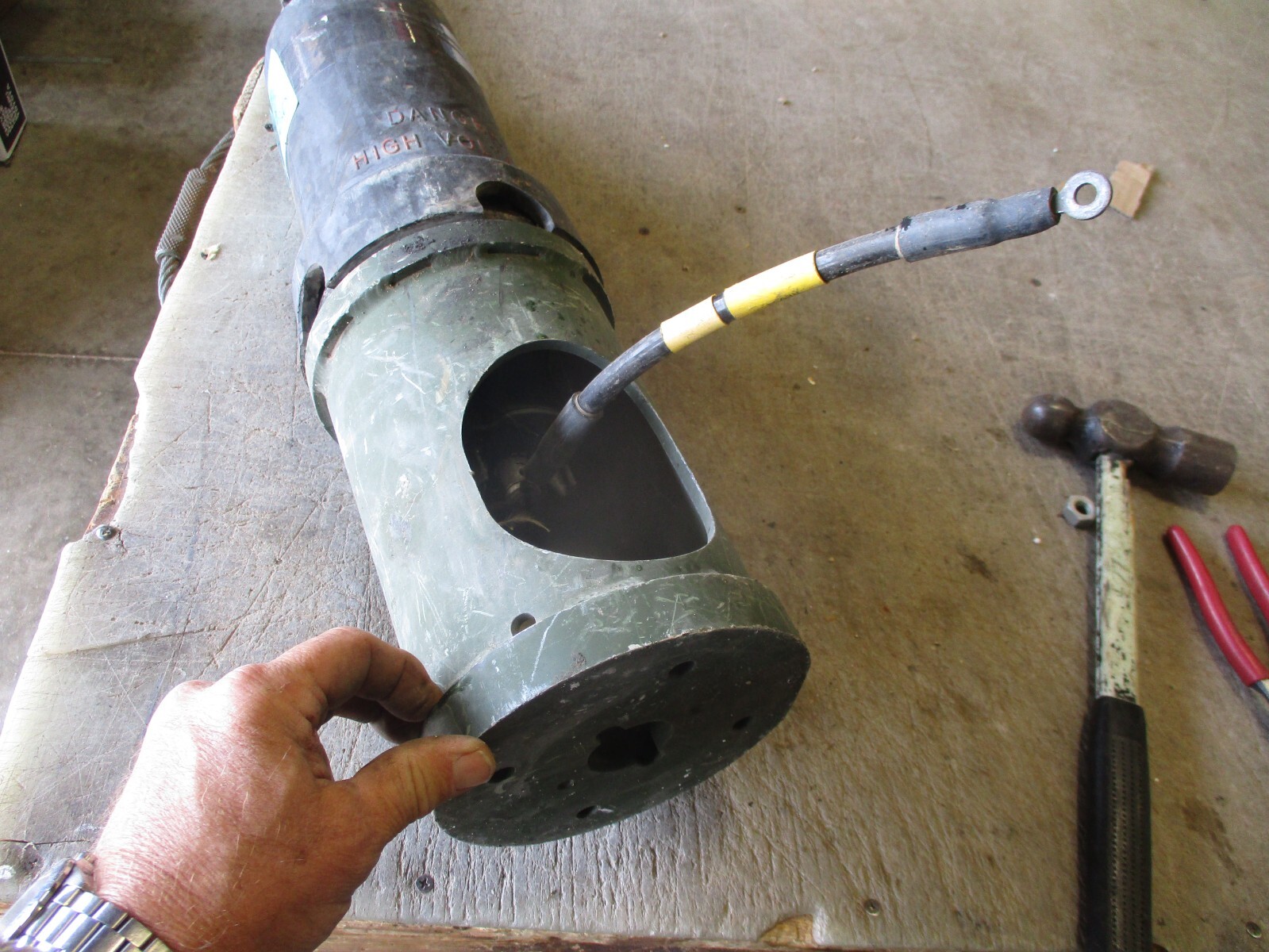 Used NVIS Antenna Spring Base, Tilt Whip, Protector, Riser, for HF ...