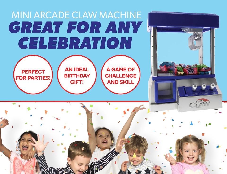 The Claw Toy Grabber Machine With LED Lights | eBay