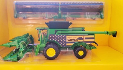 1/64 John Deere X9 1100 *custom* God made a Farmer Combine Prestige ...
