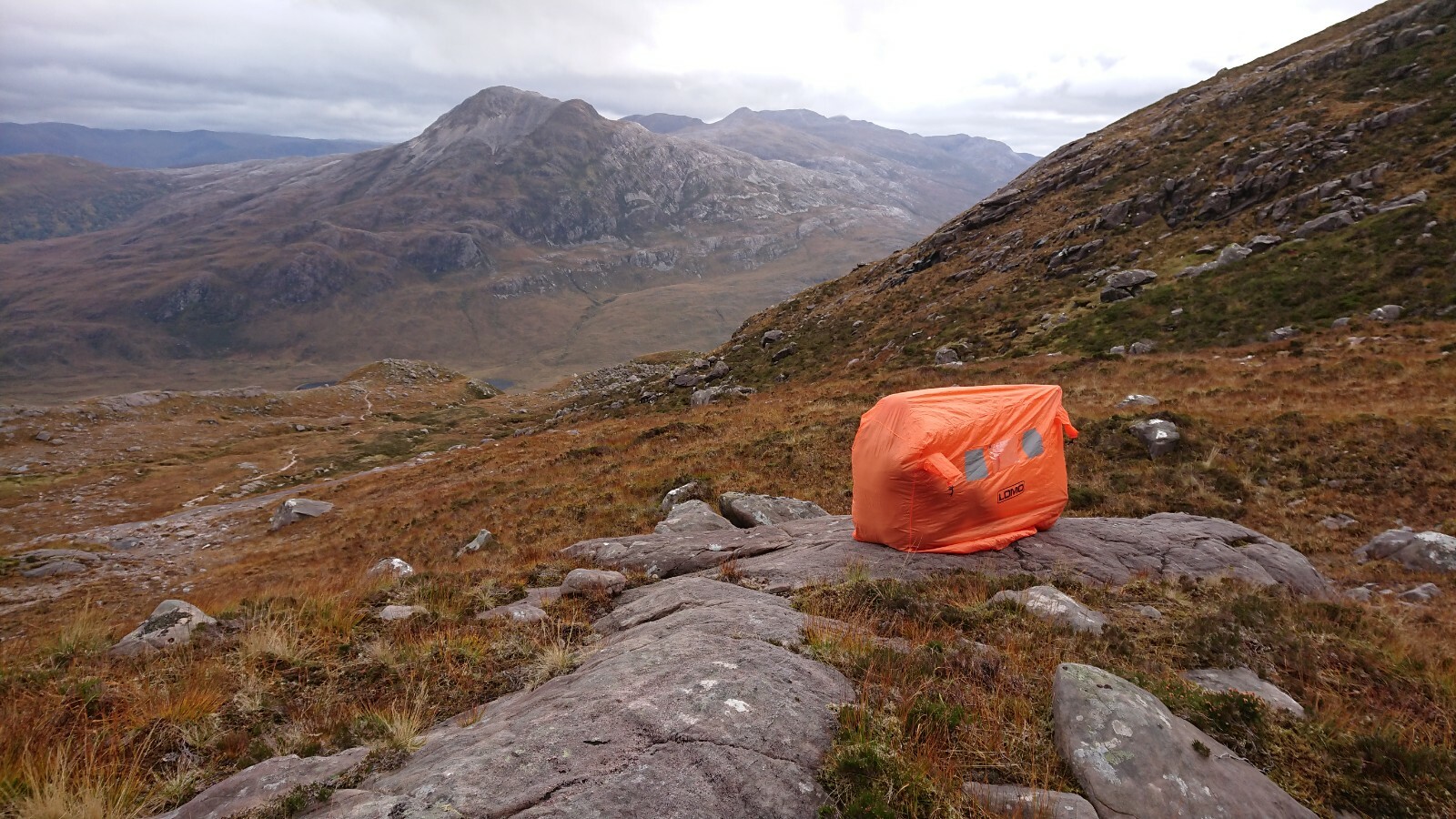 Lomo Emergency Storm Shelter 4-5 Person Group Bothy Orange Safety ...