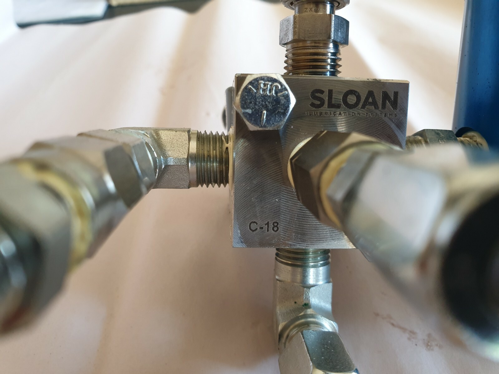 SLOAN SB-G-3000 SB-F-HP-A-10 GAUGE ASSEMBLY AND HIGH PRESSURE ...