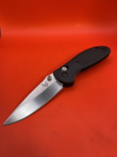 Benchmade Mini Griptilian 556-154CM 2.91" Black Nylon Handle Folding ...
