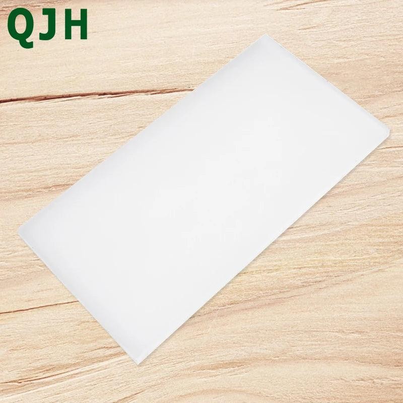 QJH 20x10cm High Quality PVC White Cutting Board Rubber Mallet Mat ...