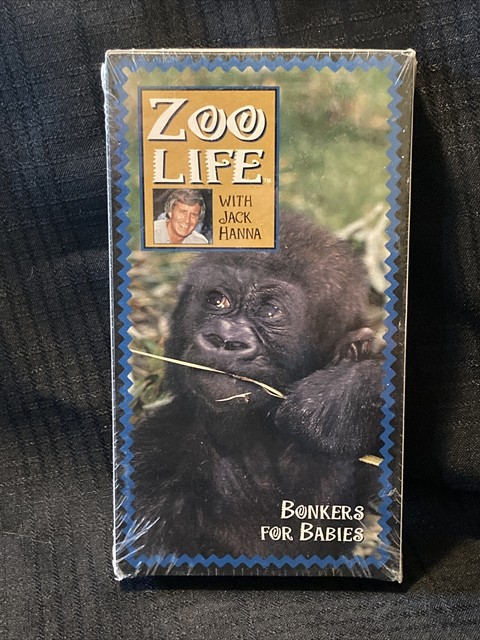 Zoo Life With Jack Hanna VHS Bonkers for Babies 36 Minutes Color 1995 ...