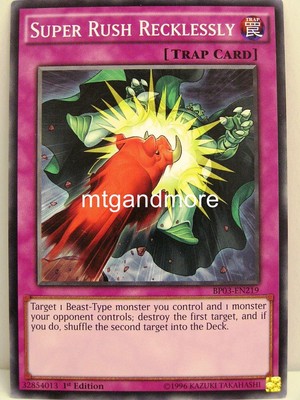 Yu-Gi-Oh - 1x Super Rush Recklessly - BP03 - Monster League | eBay.de