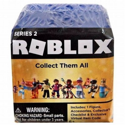 ROBL0X Gold Celebrity Series 2 Blue Blind Box Mystery Figure Cube ...