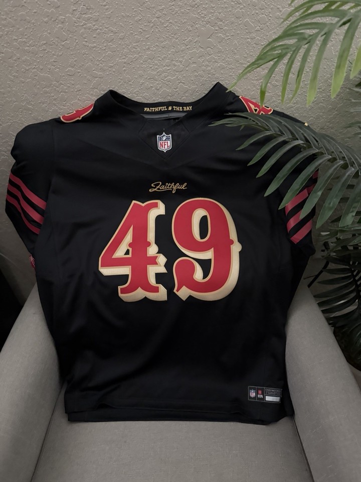 100% New Authentic Nike 49ers Faithful Rivalry Jersey. No: 49 Sz: XL | eBay